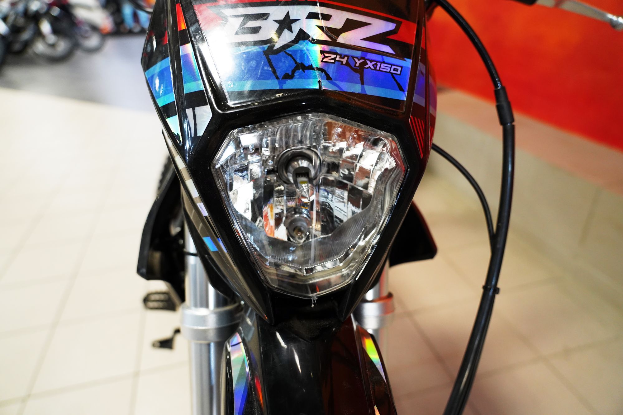 Питбайк BRZ Z4 YX150 17/14 (156FMI) Red: купить в Москве, цены